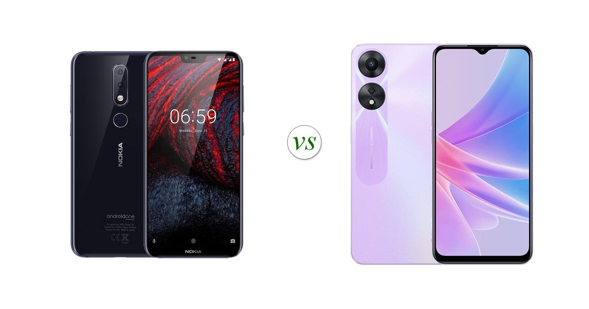 Nokia 6.1 Plus vs OPPO A78 5G: Side by Side Specs Comparison