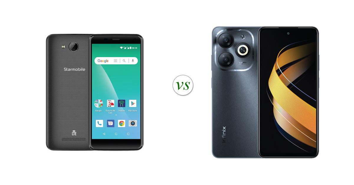 Starmobile Play Click LTE vs Infinix SMART 8: Side by Side Specs Comparison