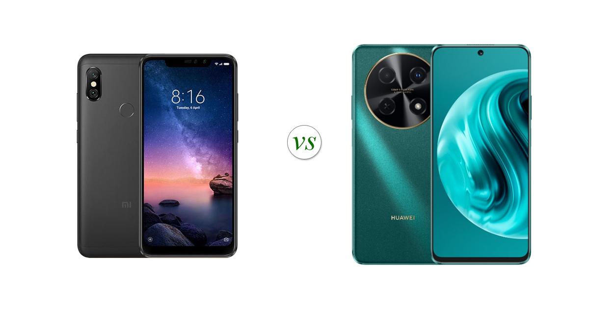 Xiaomi Redmi Note 6 Pro vs Huawei nova 12i: Side by Side Specs Comparison
