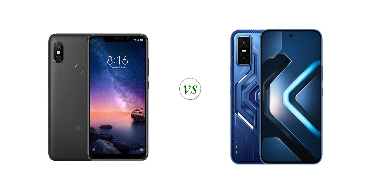 Xiaomi Redmi Note 6 Pro vs Infinix GT 30: Side by Side Specs Comparison