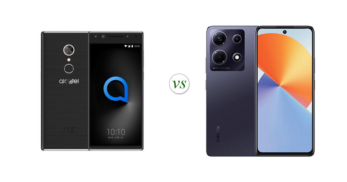 Alcatel 5 vs Infinix NOTE 30: Side by Side Specs Comparison