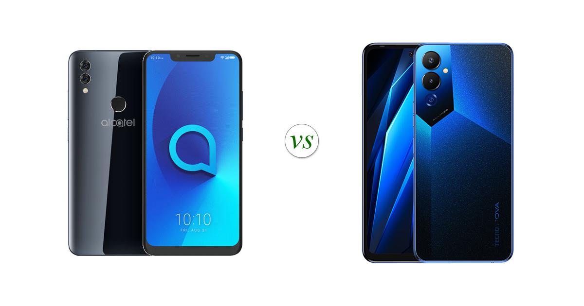 Alcatel 5V vs TECNO POVA 4: Side by Side Specs Comparison