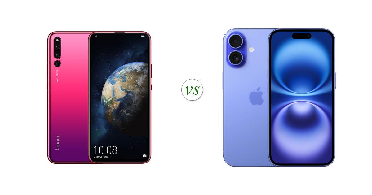 Honor Magic 2 vs Apple iPhone 16: Side by Side Specs Comparison