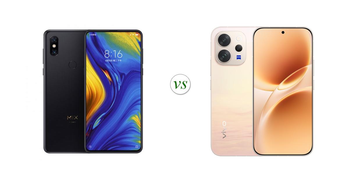 Xiaomi Mi Mix 3 vs vivo V70: Side by Side Specs Comparison