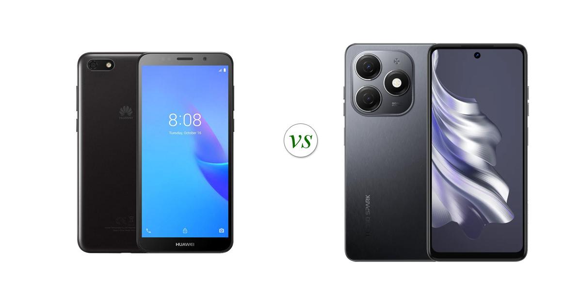 Huawei Y5 Lite 2018 vs TECNO SPARK 20: Side by Side Specs Comparison