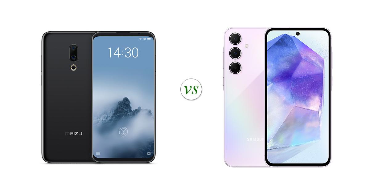 Meizu 16th vs Samsung Galaxy A55 5G: Side by Side Specs Comparison