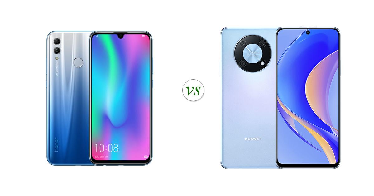 Honor 10 Lite vs Huawei nova Y90: Side by Side Specs Comparison