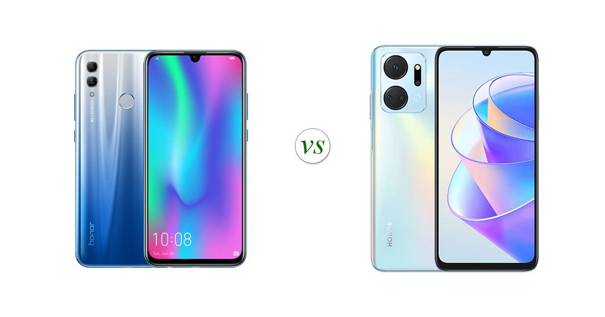Honor 10 Lite vs HONOR X7a: Side by Side Specs Comparison