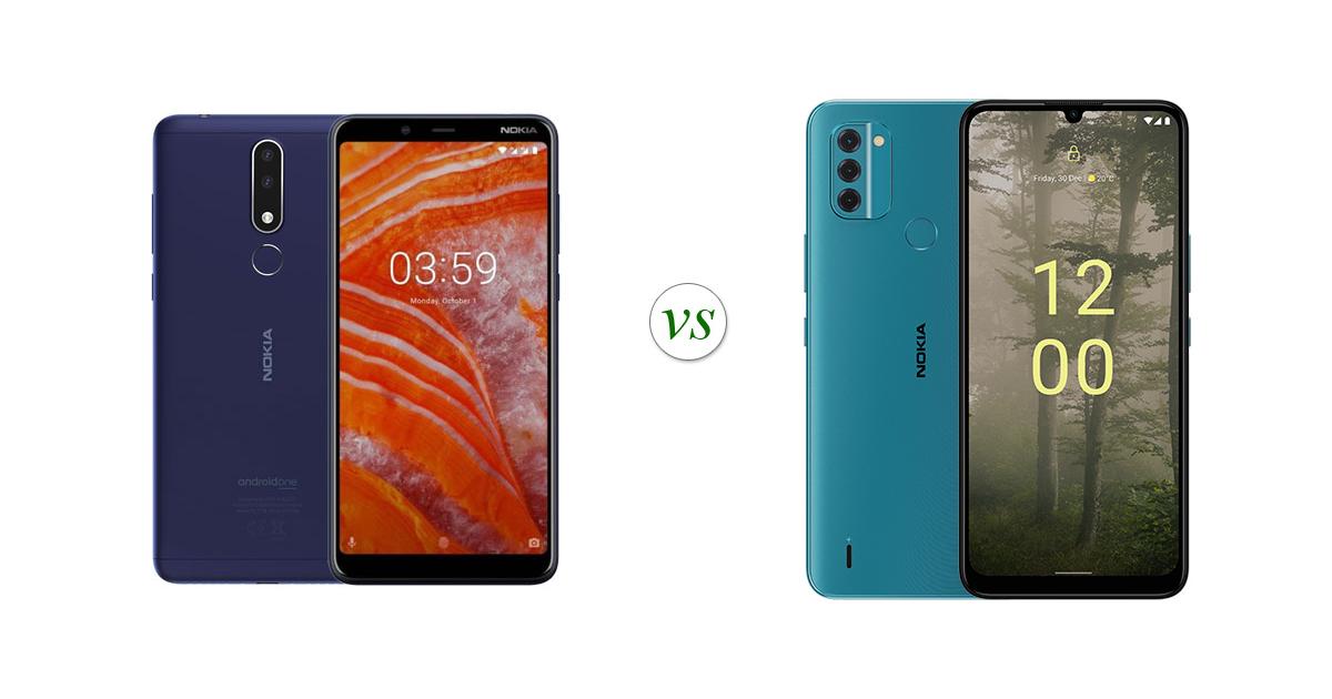 Nokia 3.1 Plus vs Nokia C31: Side by Side Specs Comparison