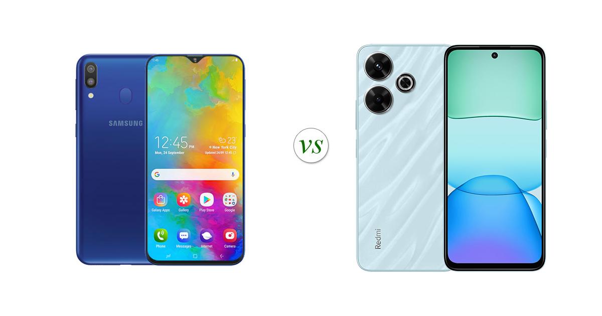 Samsung Galaxy M20 vs Redmi 13: Side by Side Specs Comparison