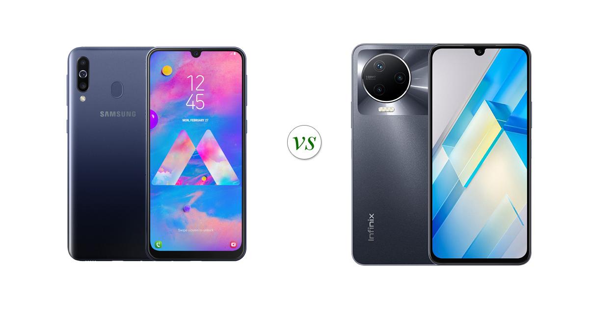 Samsung Galaxy M30 vs Infinix Note 12 Pro: Side by Side Specs Comparison