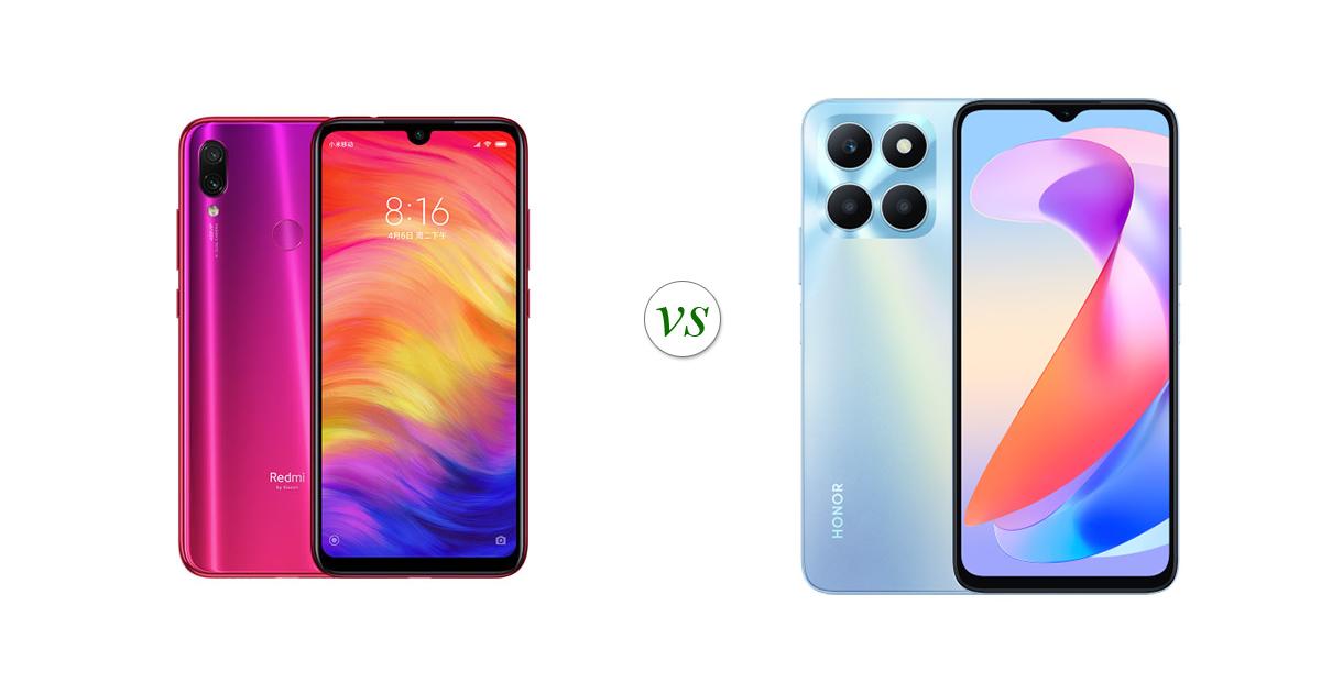 Xiaomi Redmi Note 7 vs HONOR X6a: Side by Side Specs Comparison
