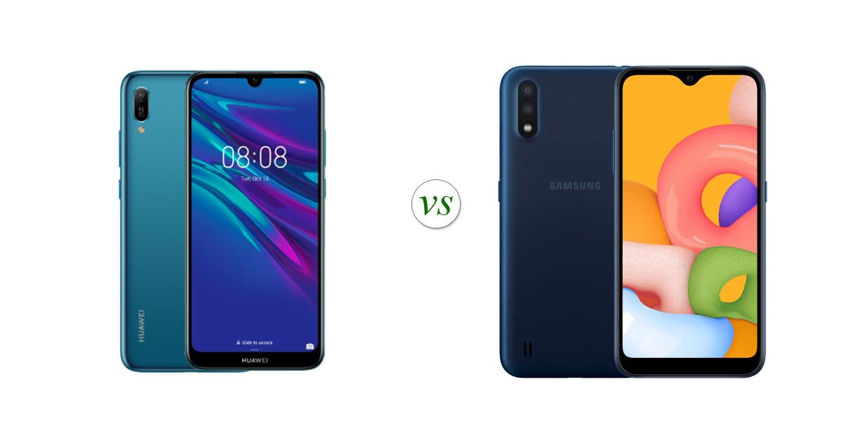 Huawei Y6 Pro 2019 vs Samsung Galaxy A01: Side by Side Specs Comparison