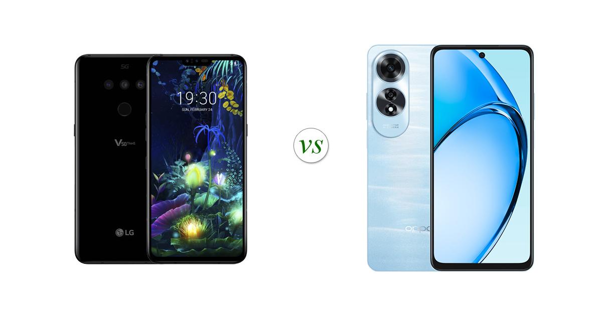 LG V50 ThinQ 5G vs OPPO A60: Side by Side Specs Comparison