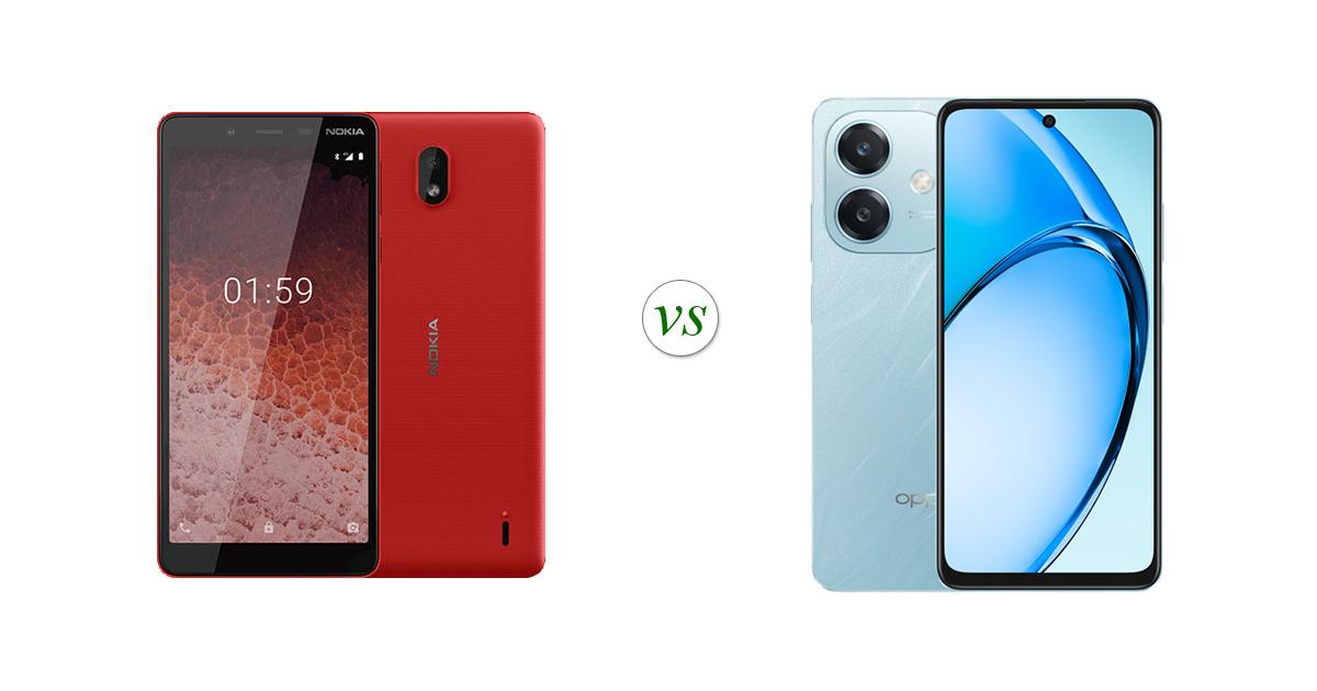Nokia 1 Plus vs OPPO A3x: Side by Side Specs Comparison