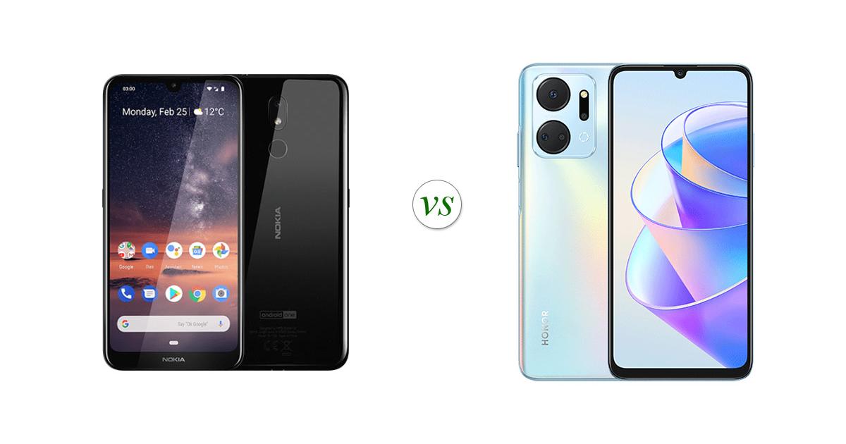 Nokia 3.2 vs HONOR X7a: Side by Side Specs Comparison