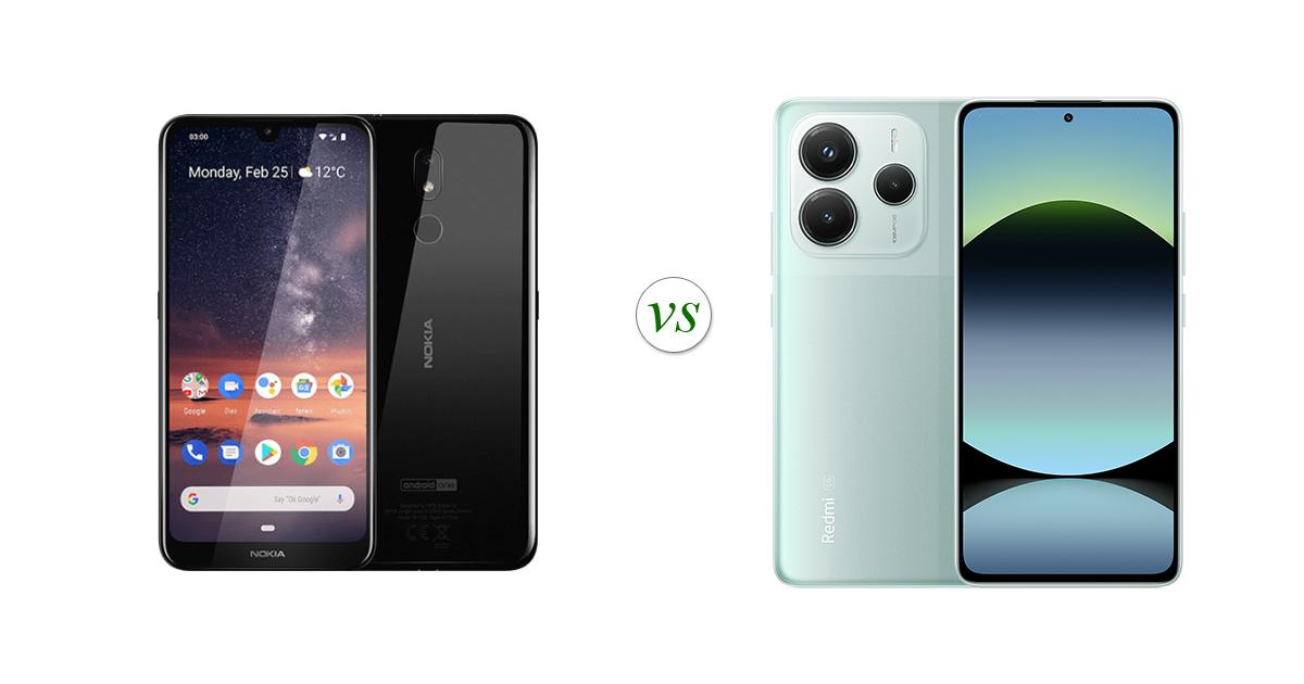 Nokia 3.2 vs Redmi Note 14: Side by Side Specs Comparison