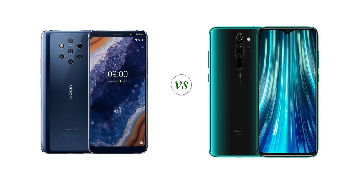 Nokia 9 PureView vs Xiaomi Redmi Note 8 Pro: Side by Side Specs Comparison