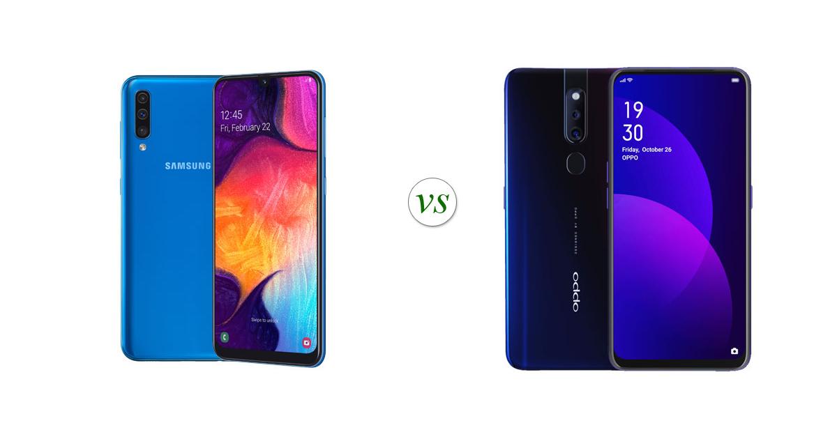 Samsung Galaxy A50 vs OPPO F11 Pro: Side by Side Specs Comparison