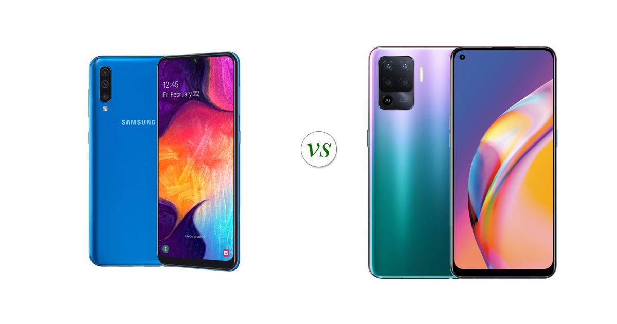 Samsung Galaxy A50 vs OPPO A94: Side by Side Specs Comparison