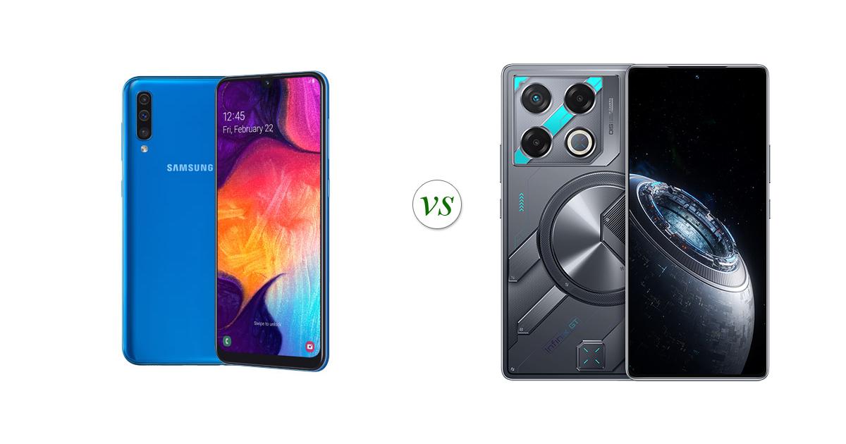 Samsung Galaxy A50 vs Infinix GT 20 Pro 5G: Side by Side Specs Comparison