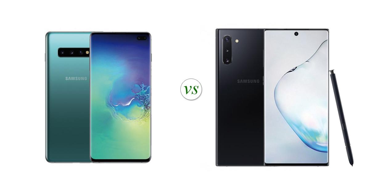 Samsung Galaxy S10+ vs Samsung Galaxy Note 10: Side by Side Specs ...