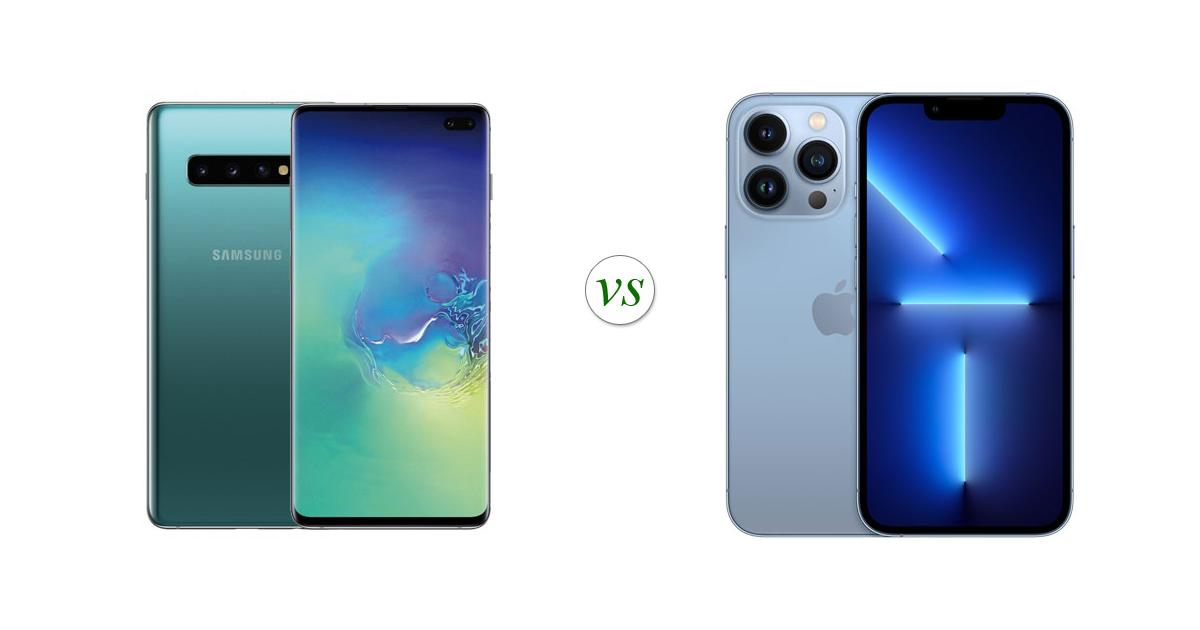 Samsung Galaxy S10+ vs Apple iPhone 13 Pro: Side by Side Specs Comparison