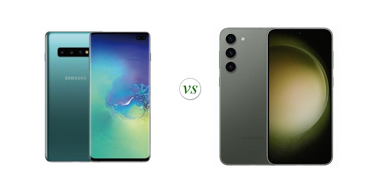 Samsung Galaxy S10+ vs Samsung Galaxy S23+: Side by Side Specs Comparison