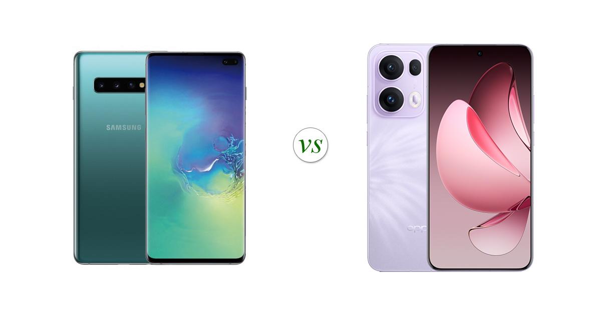 Samsung Galaxy S10+ vs OPPO Reno13 Pro 5G: Side by Side Specs Comparison