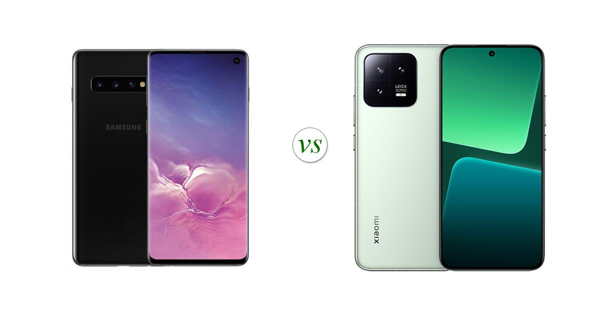 Samsung Galaxy S10 vs Xiaomi 13: Side by Side Specs Comparison