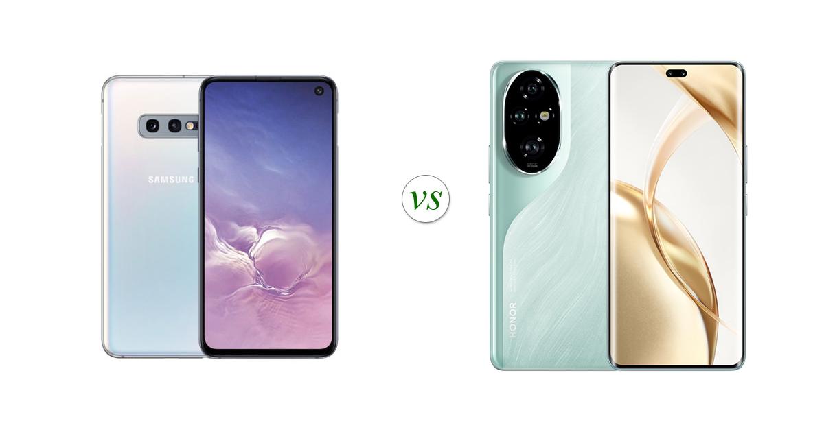 Samsung Galaxy S10e vs HONOR 200 Pro: Side by Side Specs Comparison