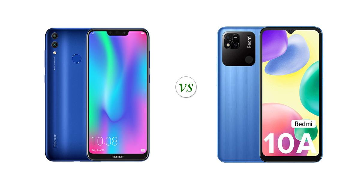 Honor 8C vs Xiaomi Redmi 10A: Side by Side Specs Comparison