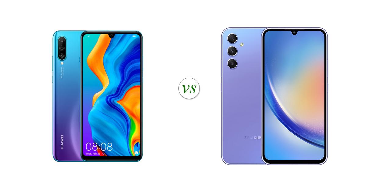 Huawei P30 Lite vs Samsung Galaxy A34 5G: Side by Side Specs Comparison