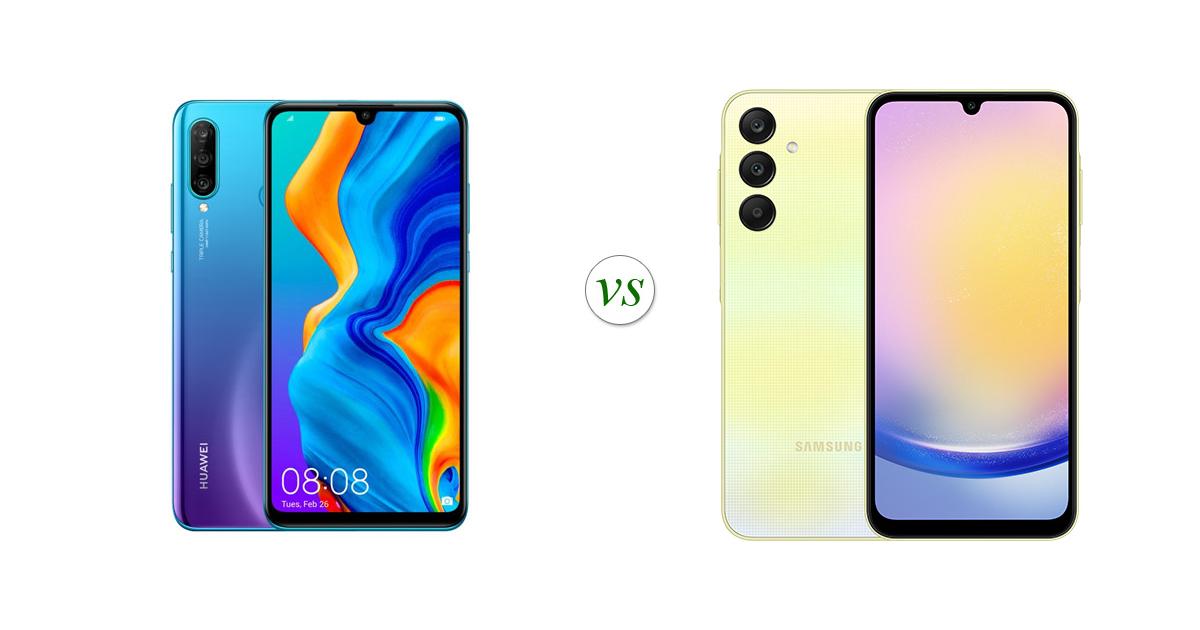 Huawei P30 Lite Vs Samsung Galaxy A25 5g Side By Side Specs Comparison
