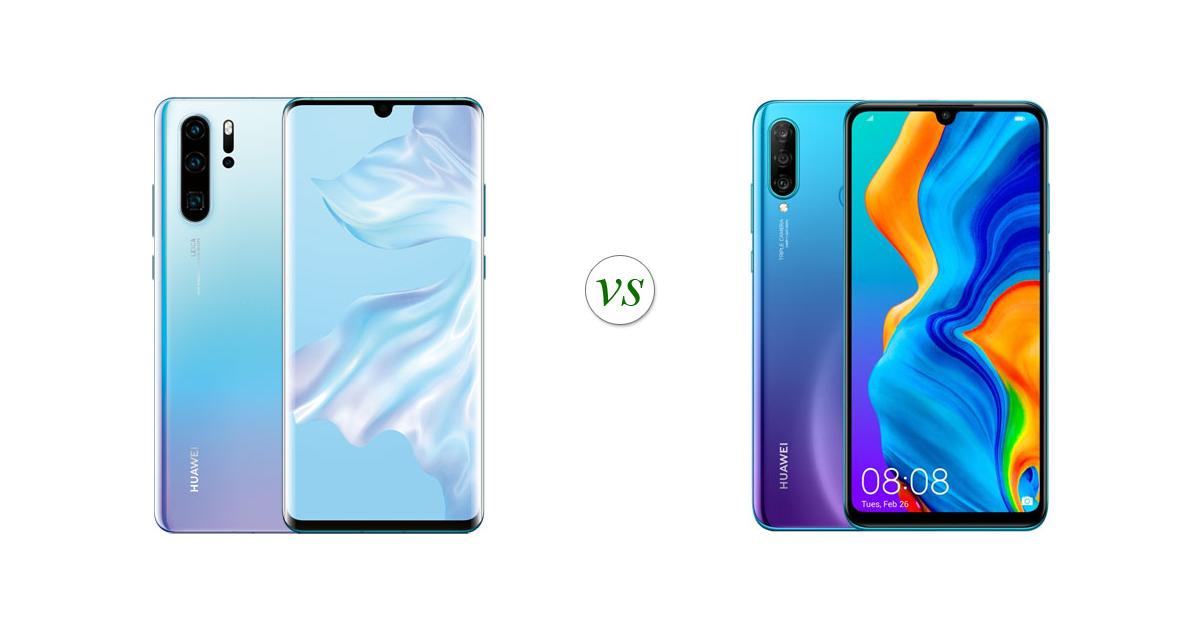 Huawei P30 Pro vs Huawei P30 Lite: Side by Side Specs Comparison