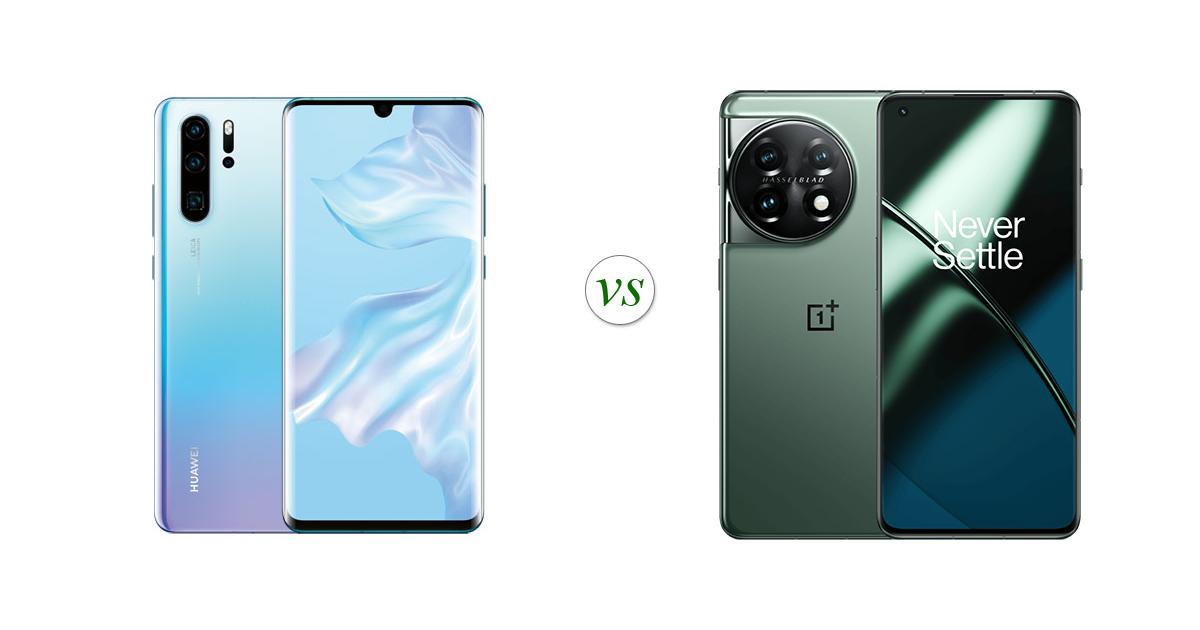 Huawei P30 Pro vs OnePlus 11 5G: Side by Side Specs Comparison