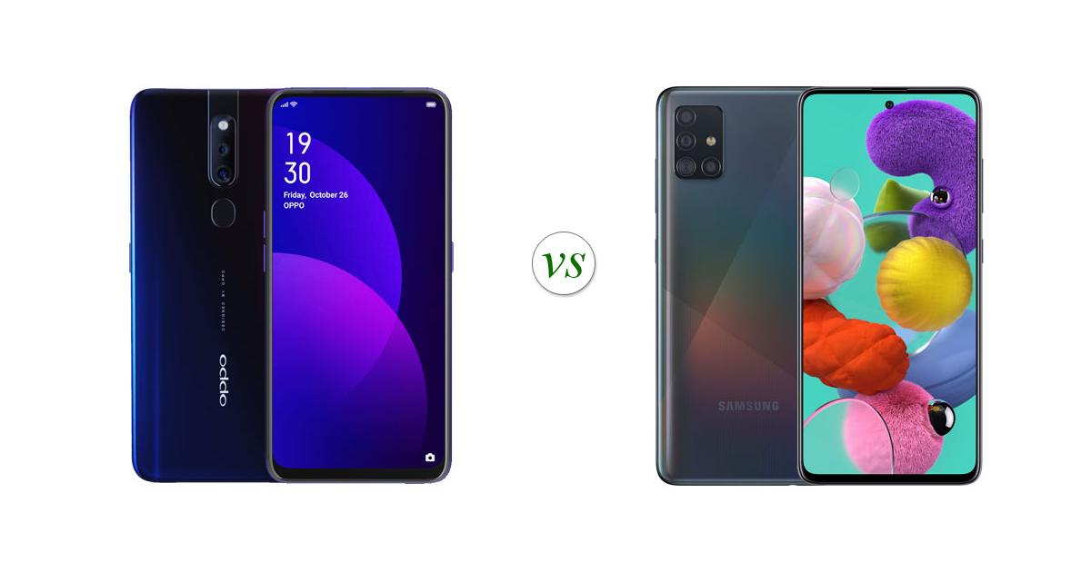 OPPO F11 Pro vs Samsung Galaxy A51: Side by Side Specs Comparison