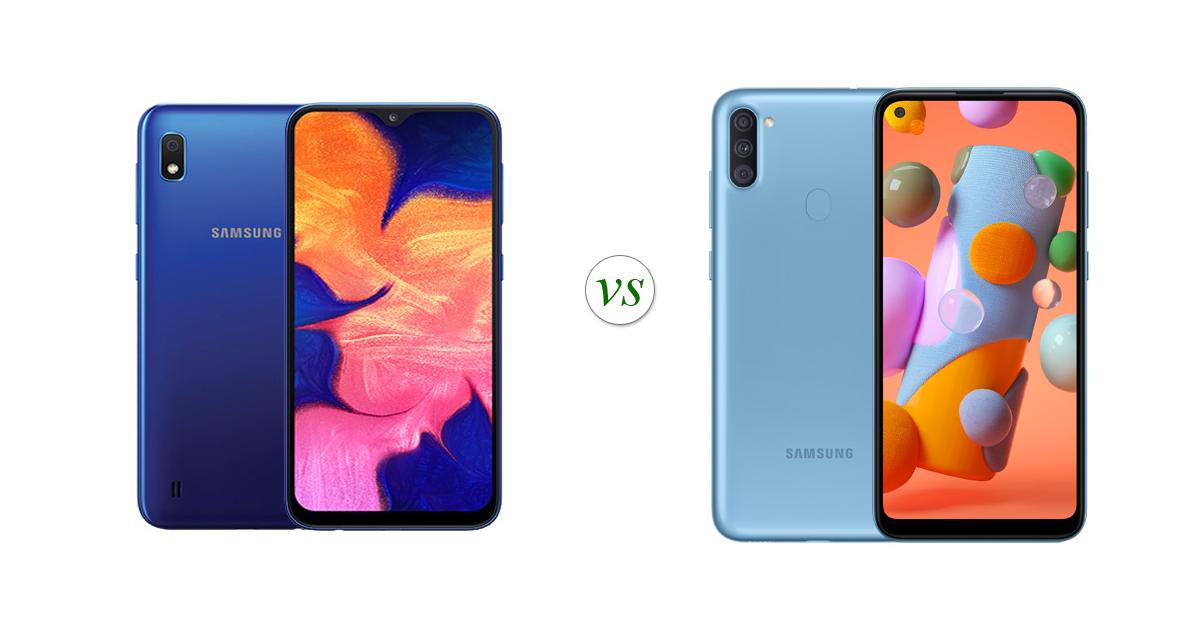 Samsung Galaxy A10 vs Samsung Galaxy A11: Side by Side Specs Comparison
