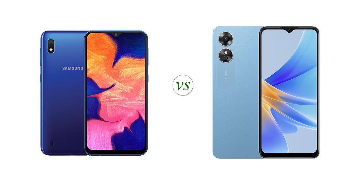 Samsung Galaxy A10 vs OPPO A17: Side by Side Specs Comparison