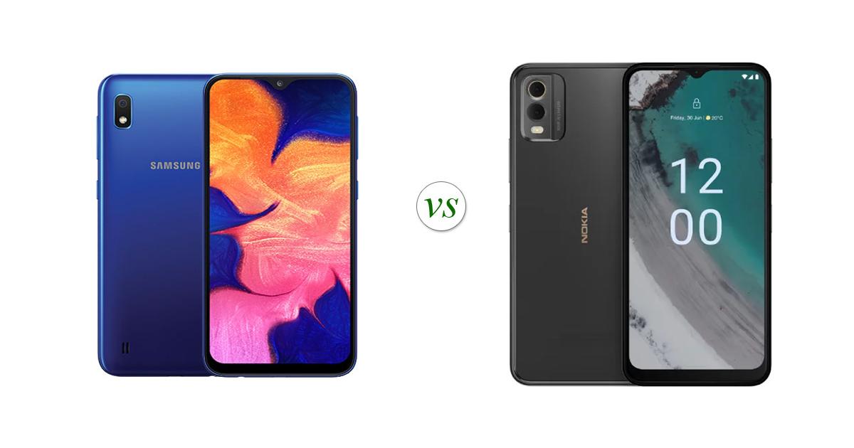 Samsung Galaxy A10 vs Nokia C32: Side by Side Specs Comparison