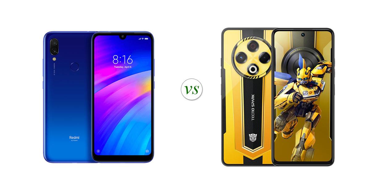 Xiaomi Redmi 7 vs TECNO SPARK 30: Side by Side Specs Comparison