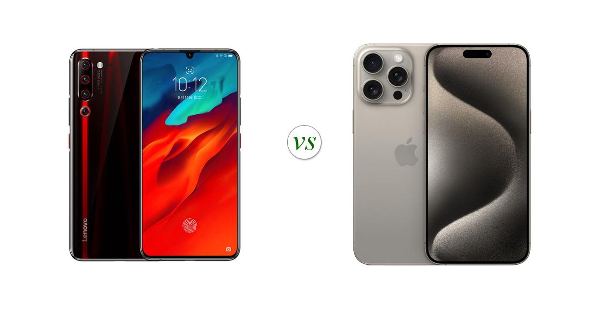 Lenovo Z6 Pro vs Apple iPhone 15 Pro Max: Side by Side Specs Comparison