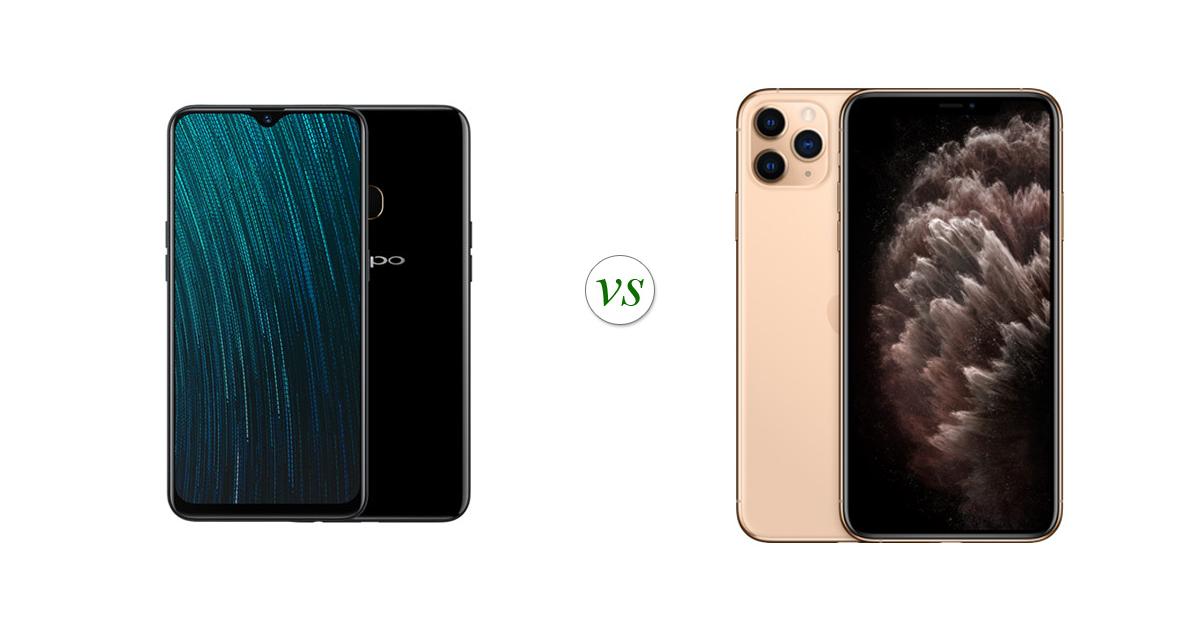 OPPO A5s vs Apple iPhone 11 Pro Max: Side by Side Specs Comparison