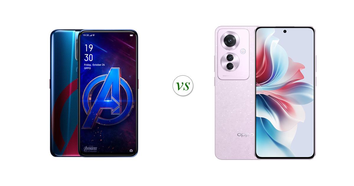 OPPO F11 Pro Avengers Edition vs OPPO Reno11 F 5G: Side by Side Specs ...