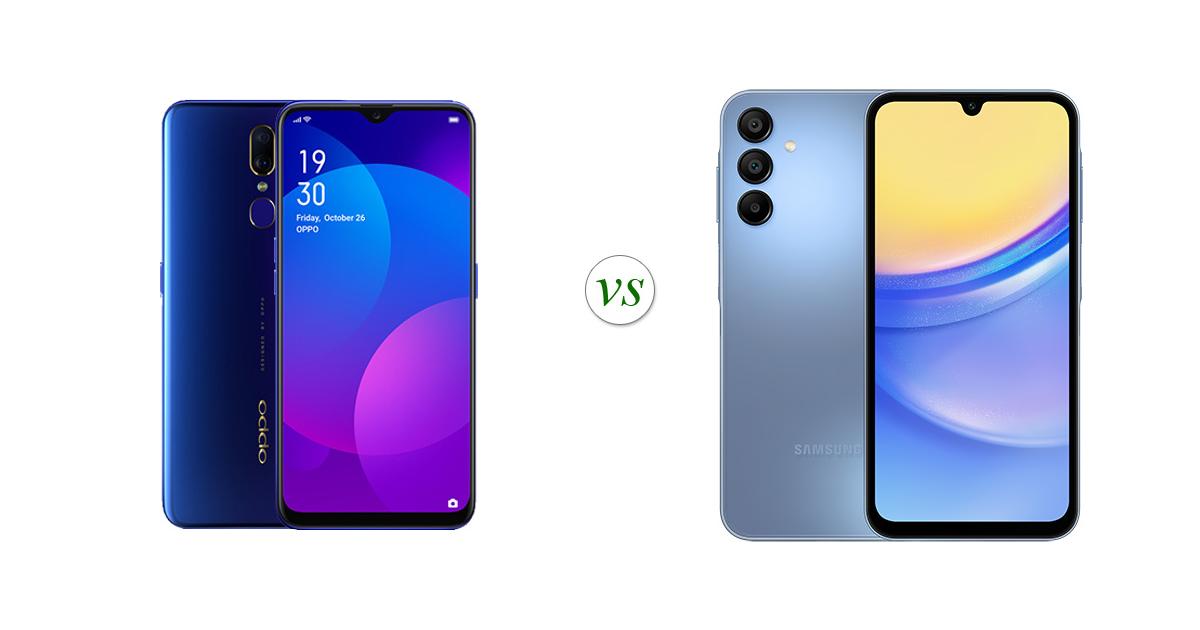 OPPO F11 vs Samsung Galaxy A15 5G: Side by Side Specs Comparison