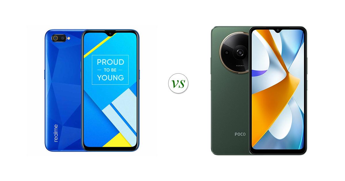 Realme C2 vs POCO C61: Side by Side Specs Comparison