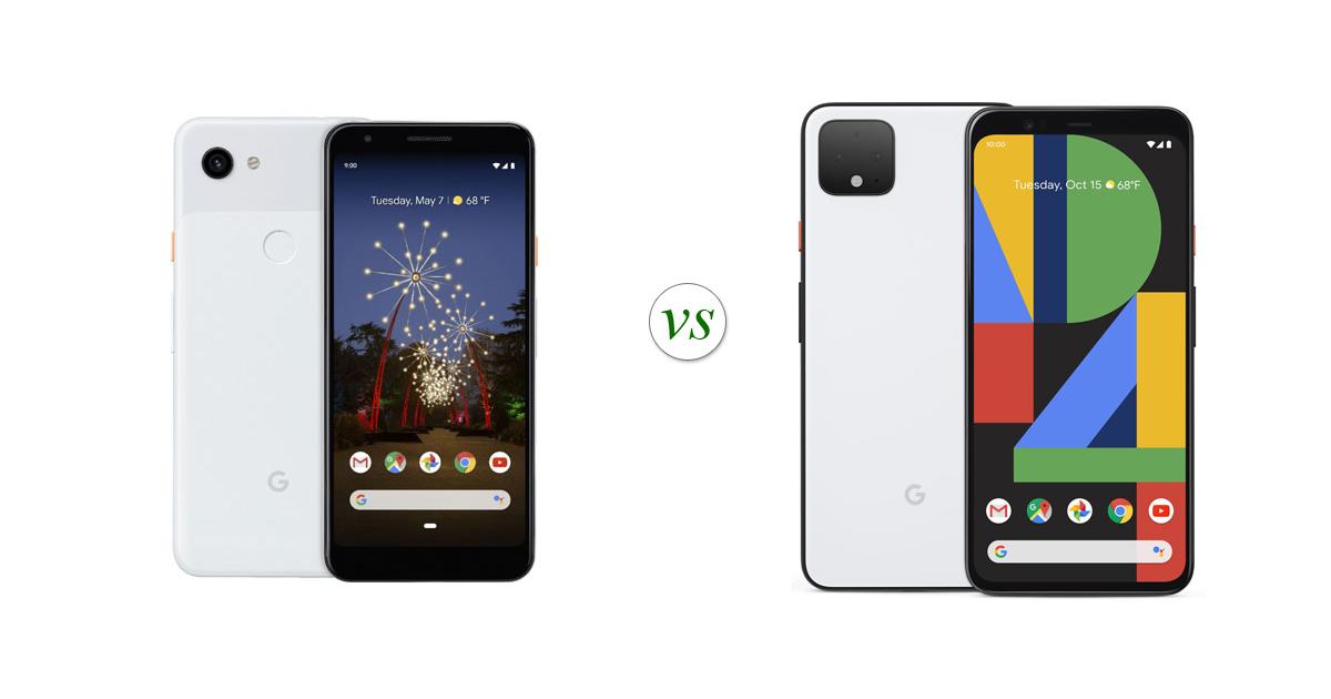 Google Pixel 3a vs Google Pixel 4: Side by Side Specs Comparison