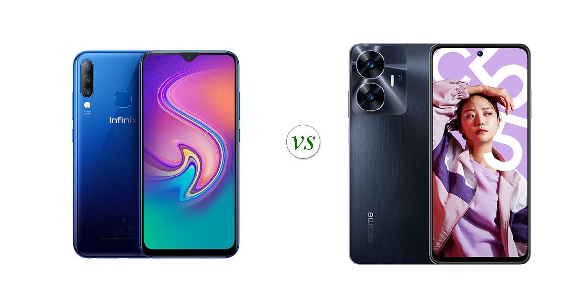 Infinix Hot S4 vs realme C55: Side by Side Specs Comparison