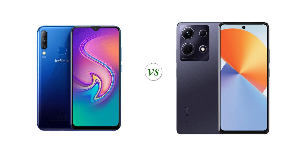 Infinix Hot S4 vs Infinix NOTE 30: Side by Side Specs Comparison