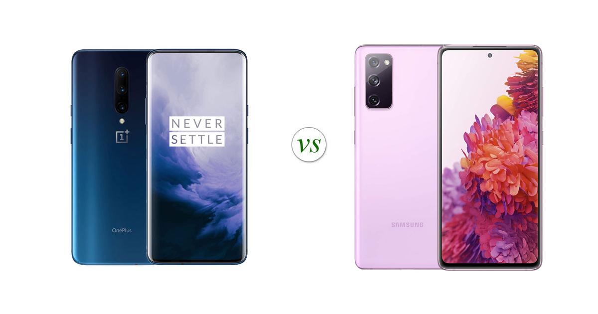 OnePlus 7 Pro vs Samsung Galaxy S20 FE: Side by Side Specs Comparison